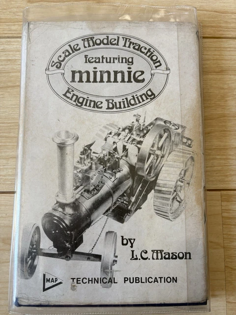 SCALE MODEL TRACTION Engine Building Featuring Minnie by LC Mason 1971 ...