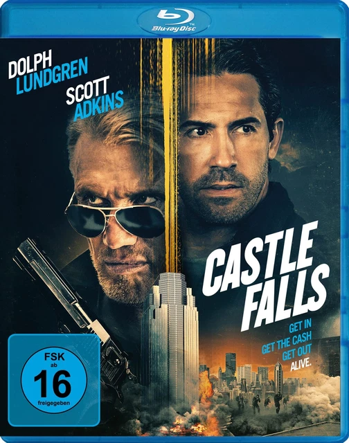 CASTLE FALLS (BLU-RAY) Adkins Scott Lundgren Dolph Sanchez Vas Hunter £ ...
