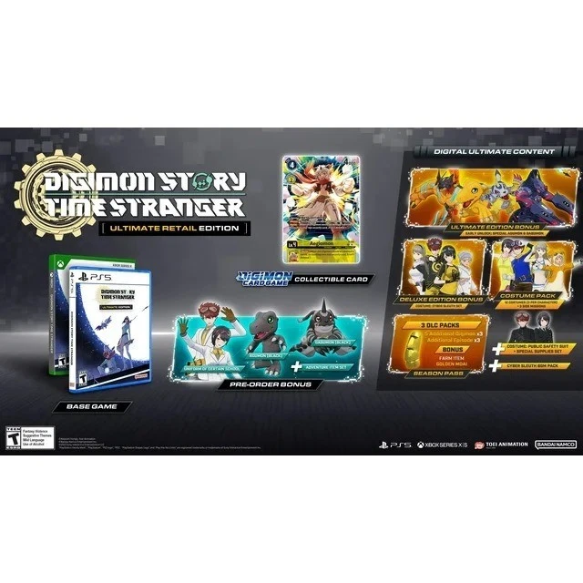 DIGIMON STORY: TIME Stranger Ultimate Edition (PS5 / PlayStation 5 ...