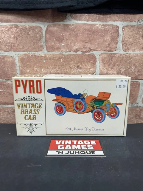 PYRO VINTAGE BRASS Car 1911 Mercer Toy Tonneau $39.99 - PicClick CA