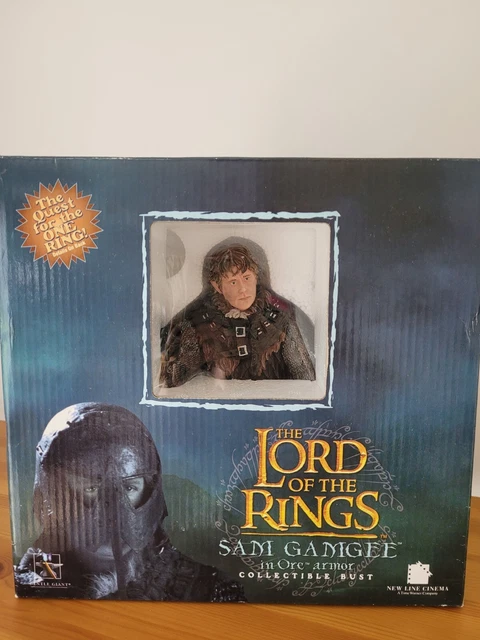 GENTLE GIANT LORD Of The Rings Sam Gamgee In Orc Armour Bust £68.30 ...