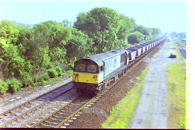 35MM RAILWAY COLOUR Negative Class 58 001 at Stenson Junction £1.95 ...