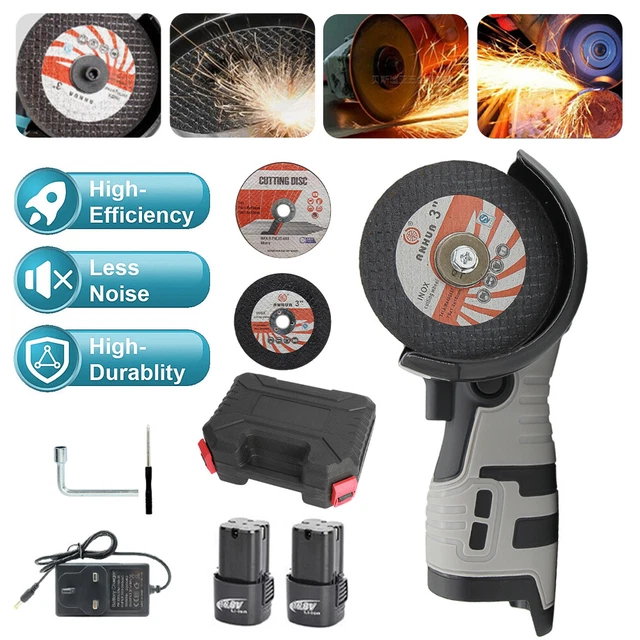 500W MINI ANGLE Grinder Rechargeable Grinding Tool Grinding Free ...