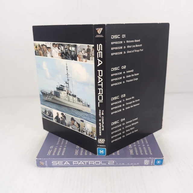 SEA PATROL COMPLETE Series 1 -2 DVD 8-Disc Set Region 4 PAL * No Slip ...