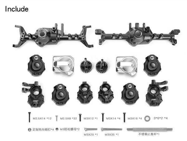 GRC GAX0121BFB CAST G2 AXLE Full Axles Vehicle Specific Fit (el# 82056 ...