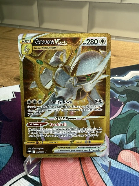 POKEMON KARTE ARCEUS VSTAR 184/172 | Gold | Secret Rare Near Mint | Englisch EUR 12,00 - PicClick DE