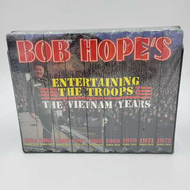 BOB HOPE ENTERTAINING the Troops The Vietnam Years 1964-1972 VHS ...