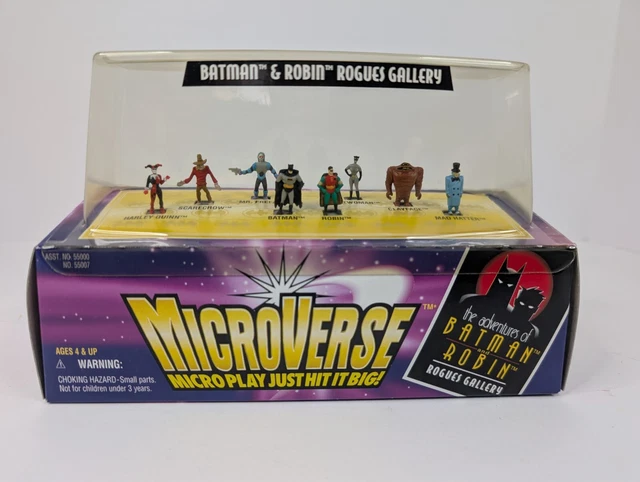 BATMAN & ROBIN Rogues Gallery Microverse from animated series New £15. ...