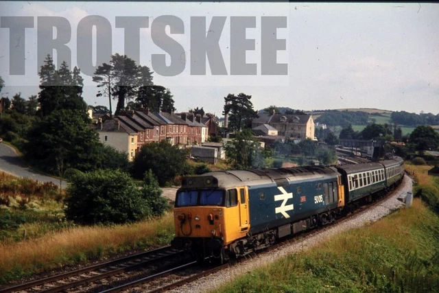 35MM SLIDE BR British Railways Diesel Loco Class 50 50015 1982 Original ...