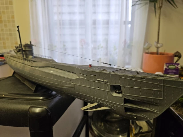 GERMAN TYPE VIIC model submarine U-Boat U-552 41"long £82.00 - PicClick UK