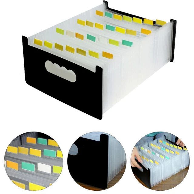 ACCORDION STYLE FOLDER Vertical Document Folders Expanded Multi-layer ...