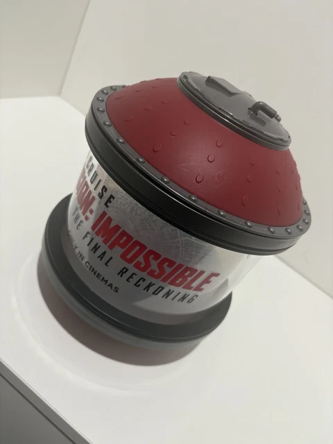 MOVIE MISSION IMPOSSIBLE The Final Reckoning Popcorn Bucket $100.00 ...