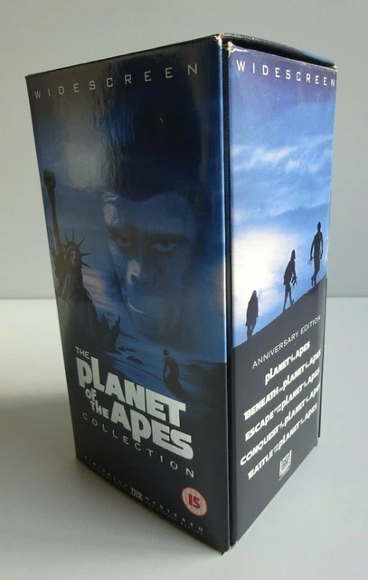 PLANET OF THE Apes VHS Video Collection - UK PAL Widescreen Box Set ...