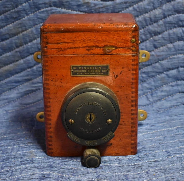 KINGSTON COIL BOX for 2 Cylinder Horseless Carriage Antique Car ...