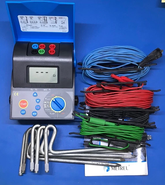 METREL MI2124 EARTH Resistance Tester - 4 Wire Smartec $345.00 ...