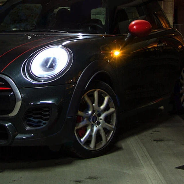 FOR COOPER MINI R55 R56 R57 R58 R59 2007-2015 LED Side Fender Marker ...
