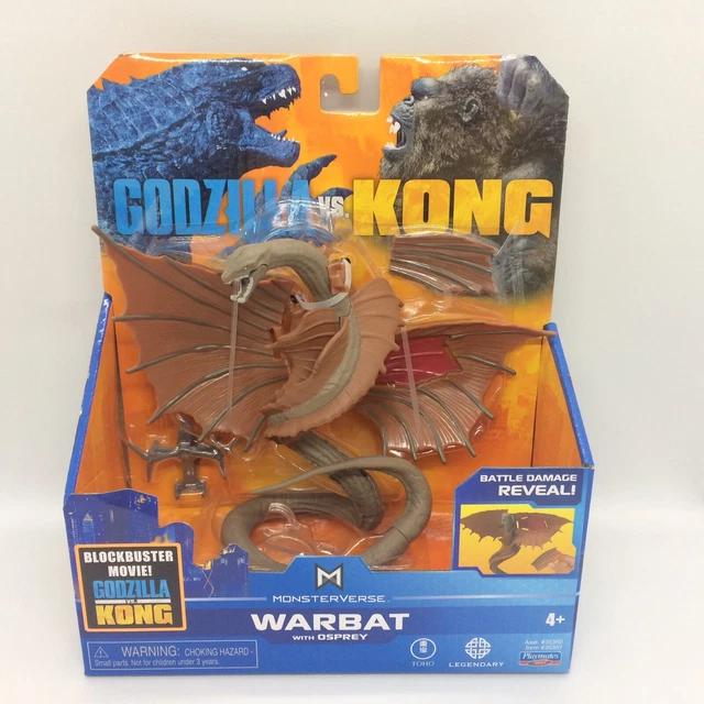 MONSTERVERSE GODZILLA VS Kong 15cm 6" Action Figure Warbat With Osprey ...