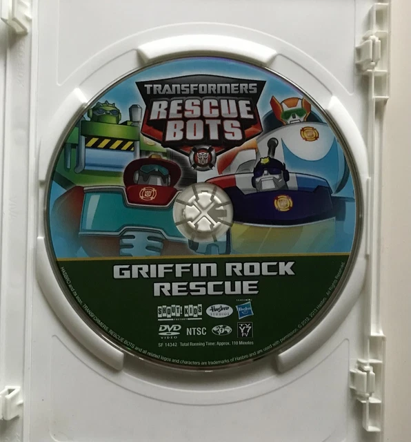 TRANSFORMERS RESCUE BOTS Griffin Rock Rescue DVD Shout Factory Region 1 ...