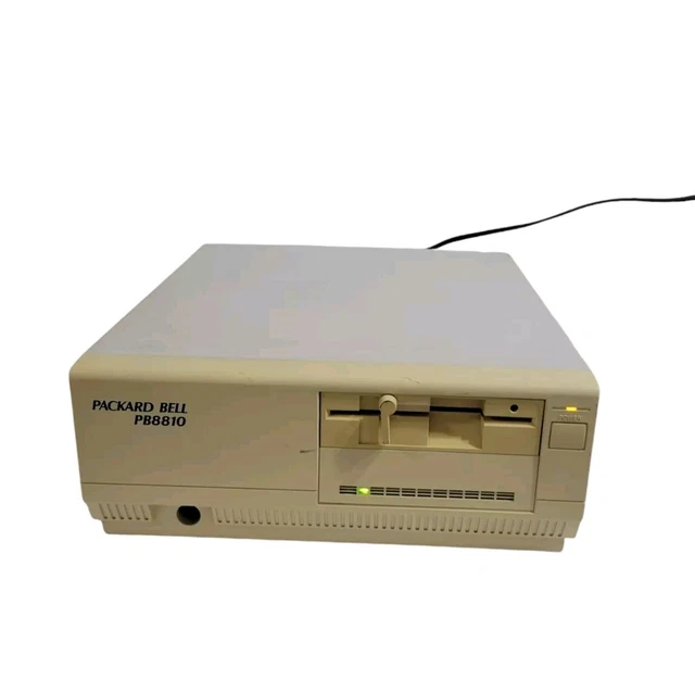 VINTAGE PACKARD BELL PB8810 80’s Desktop Computer Must Read Description ...