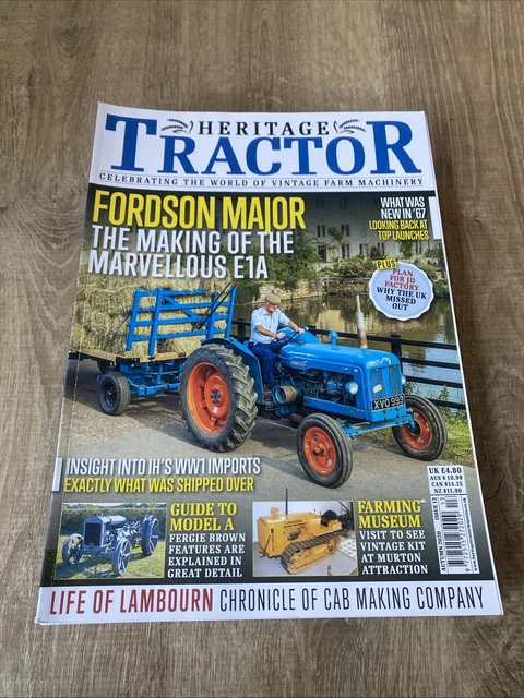 HERITAGE TRACTOR MAGAZINE Autumn 2020 Issue #13 Fordson Ferguson David ...