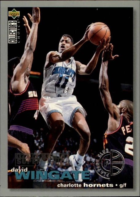 1995-96 CARTE DE basket-ball club de choix du joueur #149 David Wingate ...