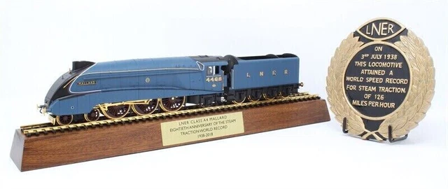 HORNBY R3612 LNER A4 Class Mallard WSR 80th Anniversary Pack Gold ...