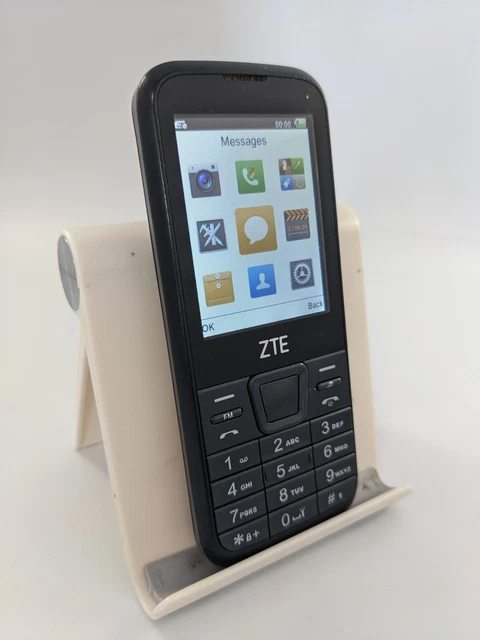 ZTE F320 BLACK Vodafone Network 32MB 2.4" SOS Large Buttons Mobile ...