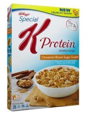 KELLOGG’S SPECIAL K Breakfast Cereal, Brown Sugar Cinnamon 12.5oz Box ...