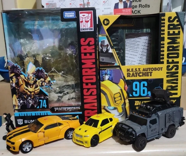 TRANSFORMERS ROTF STUDIO Series 74, Titans Return Bumblebee N.E.S.T ...