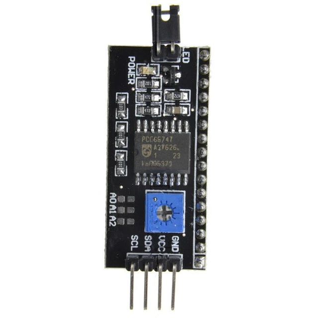 IIC/I2C/TWI/SPI SERIAL INTERFACE Board Module Port for Arduino 1602LCD ... IIC/I2C/TWI/SPI SERIAL INTERFACE Board Module Port for Arduino 1602LCD ...