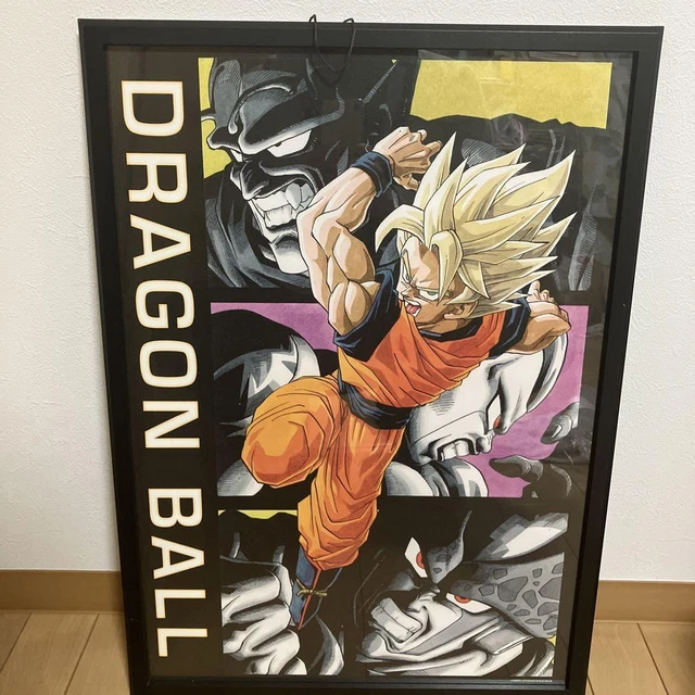 DRAGON BALL ORIGINAL Poster Akira Toriyama Son Goku Frieza Cell £223.94 ...