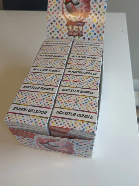 POKÉMON TCG:60 PACKS Total Scarlet & Violet-151 Booster Bundle X 10 EUR ...