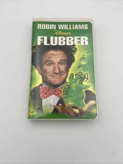 FLUBBER VHS, 1998 Disney’s Robin Williams Clamshell £5.52 - PicClick UK