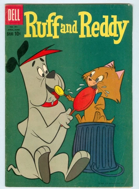FOUR COLOR #981 April 1959 G/VG Ruff and Reddy £5.49 - PicClick UK