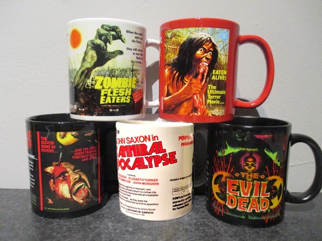 PRE CERT VHS VIDEO COVERS mugs 67 designs Custom NEW VIDEO NASTIES £10. ...