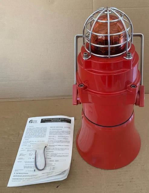 E2S WALL MOUNT Explosionproof Sounder/Beacon BExDCS110-05D230AC-A ...