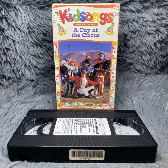KIDSONGS A DAY At The Circus VHS Tape 1987 Music Video Stories ...