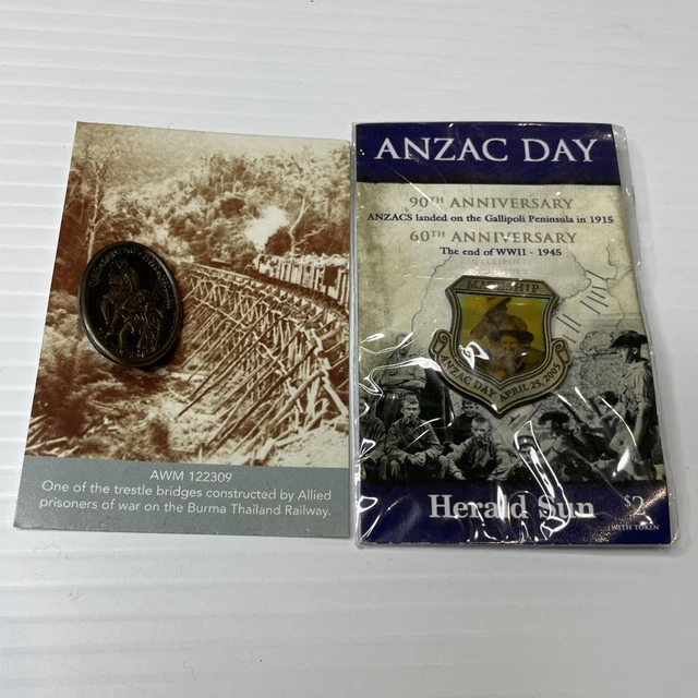 MATESHIP ANZAC DAY April 25 2005 Enamel & Metal Pin & South East Asia ...