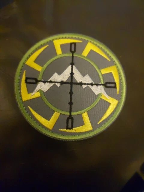 RUSSIAN ARMY MOUNTAIN KOLOVRAT EMBROIDERED PATCH (80MM DIAMETER) Vel ...