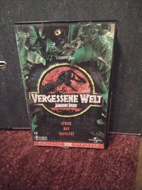 VERGESSENE WELT JURASSIC Park. Orginal Kinoformat (VHS) EUR 1,50 - PicClick DE