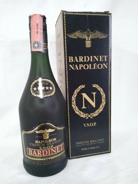 BARDINET NAPOLEON V.S.O.P. Five Stars French Brandy 70 cl + scatola ...