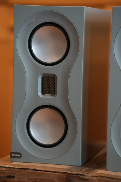 MONITOR AUDIO STUDIO Stand mount Speakers GREY £669.70 - PicClick UK