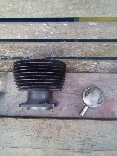 BSA B31 BIG Fin BIG BORE Cylinder Barrel and piston 400cc £135.88 ...