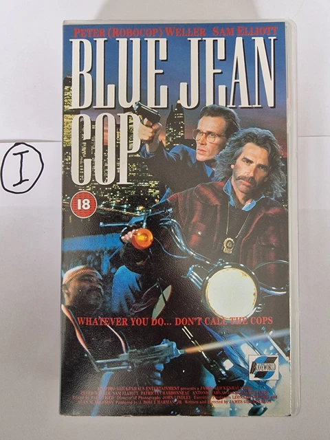 BLUE JEAN COP, VHS Video, Sam Elliot, Cert 18 Movie £3.00 - PicClick UK