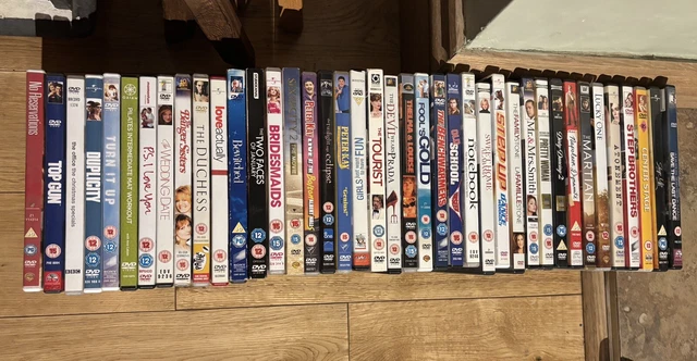 BUNDLE 40 MIXED DVDs Mostly Comedy Romance DVD Film Joblot £10.00 ...