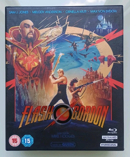 FLASH GORDON 4K UHD Blu-ray 40th Anniversary Collectors Edition (2022) 5 discs £57.25 - PicClick UK