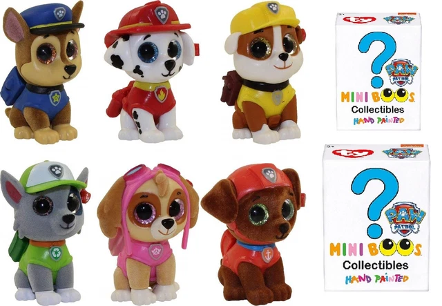 TY MINI BOOS Paw Patrol Collection 6cm Figurina Figura 6 modelli EUR 8 ...