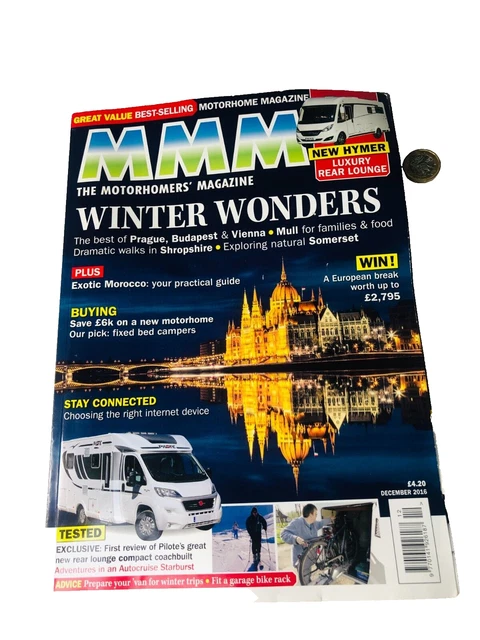 MAGAZINE MMM THE Motorhomers Mag Motor Home December 2016 ncb £8.49 ...