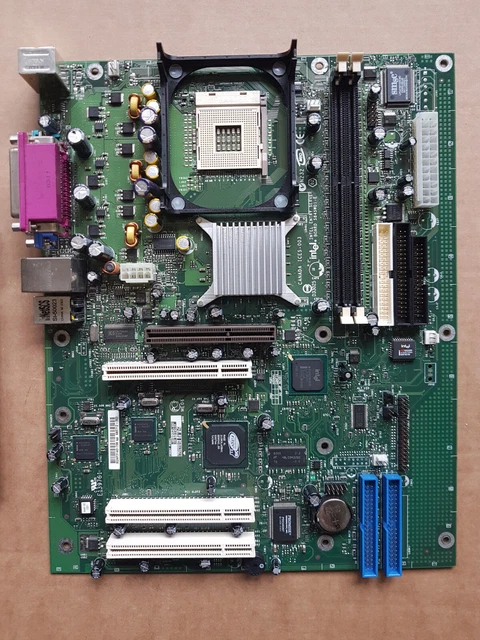 INTEL SERVER BOARD S845WD1-E ATX Motherboard Socket 478 AGP IDE RAID ...