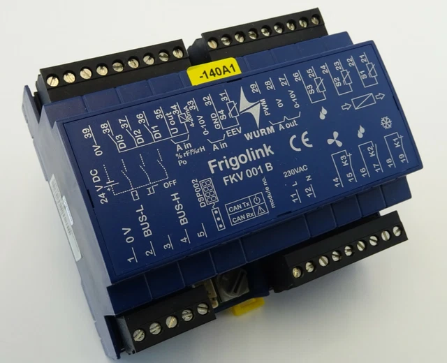 KÜHLSTELLEN FELDMODUL WURM Frigolink FKV001B Cold Location Field Module ...